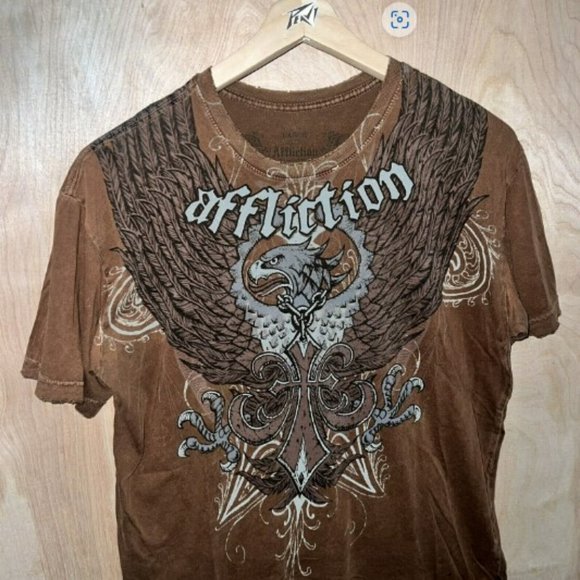 Affliction | Shirts | Vintage Affliction Mens Extra Large 296655437 ...